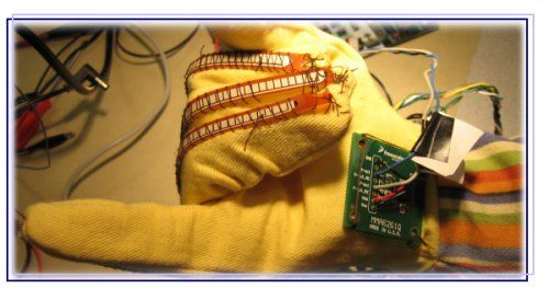 Sign language coach Using Atmega32L