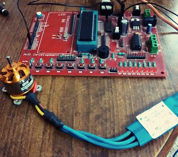 Controlling a BLDC Motor with an ESC