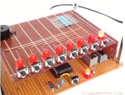 Illuminate Your Project: LED Blinking Lights with ATmega32