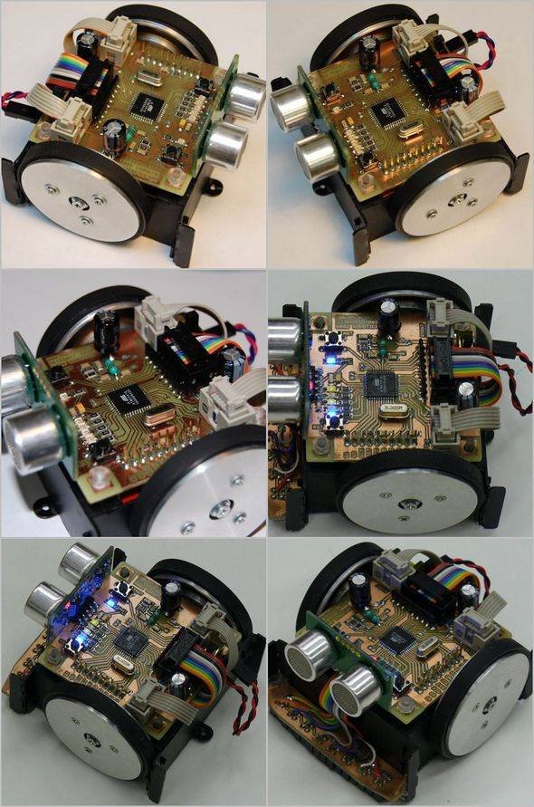 LINE FOLLOWING ROBOT PROJECT ULTRASONIC SENSOR CIRCUIT