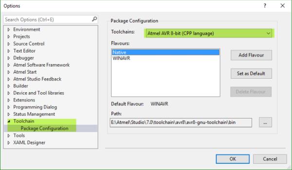 Setting up Atmel Studio for USBasp and AVR Programming