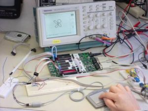 TouchPad Drawing Board Using ATMega32