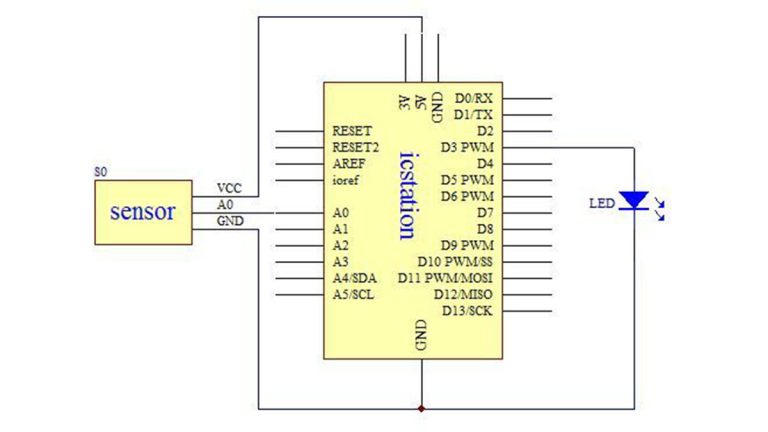 Arduino Light Sensor Led Control Atmega328 Uno V30 R3