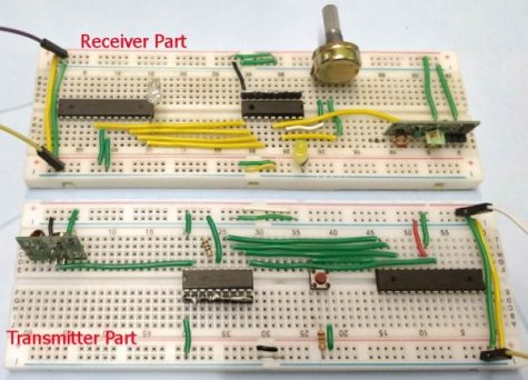 RF Module Interfacing with Atmega8 for AVR Communication