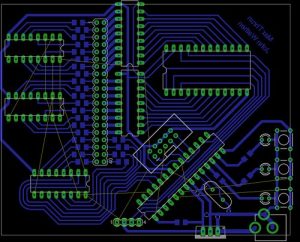 LED ANIMATION CIRCUIT ATMEGA168