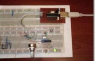 ATMEL ATMEGA8 VIA USB CONTROL CIRCUIT