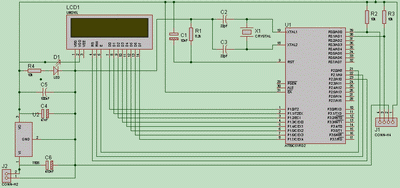 Proteus simulation based avr projects - ATMega32 AVR