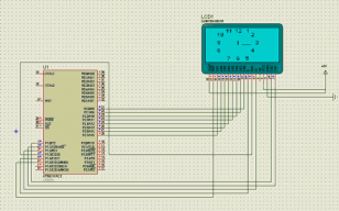 AT89C51 MICROCONTROLLER ANALOG CLOCK FOR GRAPHIC LCD