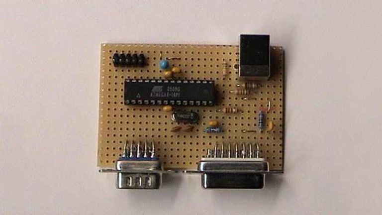 USB JOYSTICK CONVERTER FOR ATARI, AMIGA, COMMODORE 64