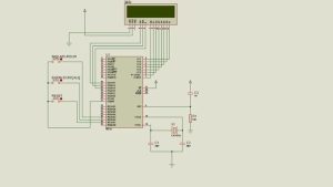 8051 STOPWATCH CIRCUIT WITH LCD DISPLAY