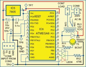 Microcontroller Projects: Home Automation System - ATMega32 AVR
