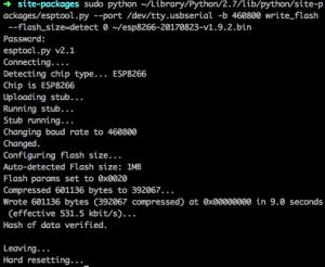 Flashing MicroPython on ESP8266 Sonoff: AVR Atmega32 Guide