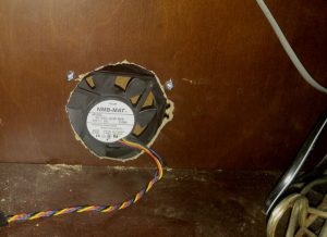 Entertainment Center Cooling System