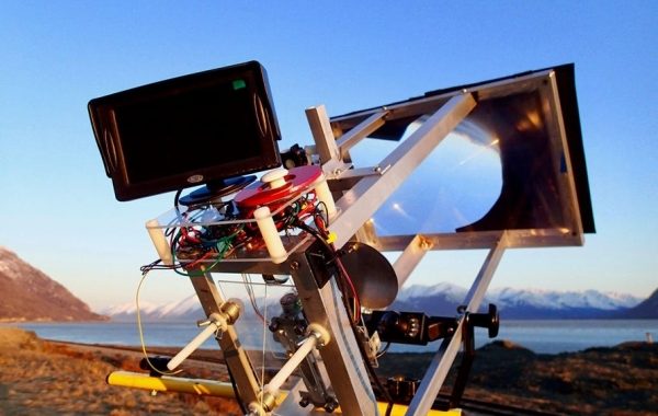 Portable Solar Auto Tracking System - ATMega32 AVR