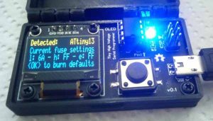 TINYHVSP – HIGH VOLTAGE SERIAL PROGRAMMER BASED ON ATTINY84