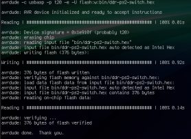 PROGRAMMING TPI AVRS USING USBASP PROGRAMMER