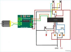 Interfacing DC Motor with AVR Microcontroller Atmega16 - ATMega32 AVR