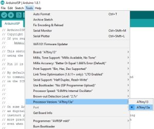 Guide: Program ATtiny13a/13 Using Arduino IDE - Updated!