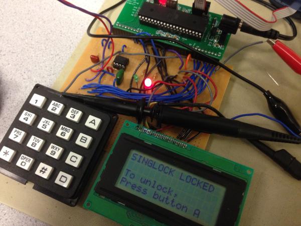 SingLock: Harmonizing Security with the T-Bot on ATmega32 AVR