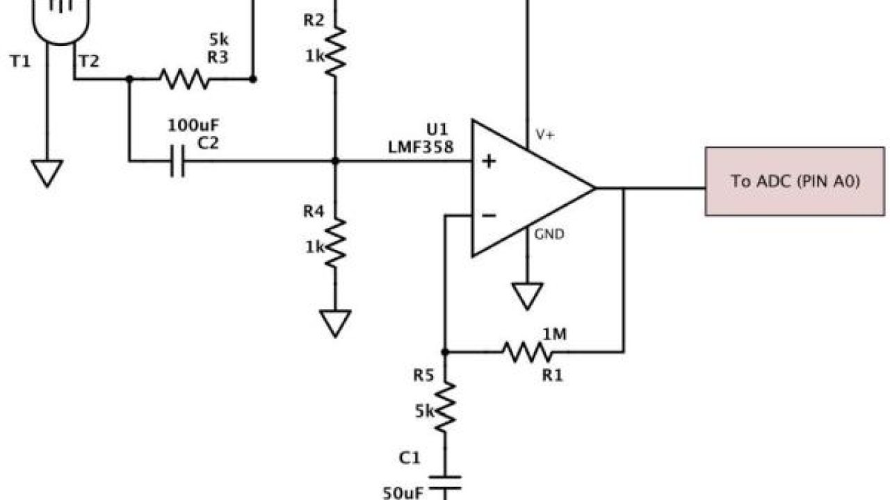 Audio Spectrum Analyzer Circuit Diagram
