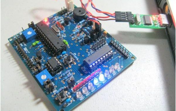 STAR LED EFFECTS CIRCUIT ATTINY13 PROJECT