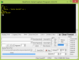 Float Away with AmForth: AVR Development Unleashed
